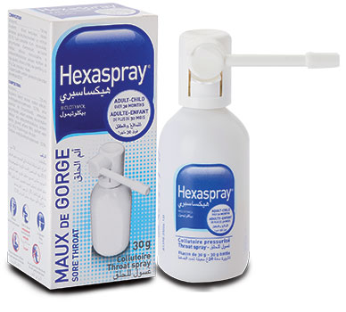 HEXASPRAY COLLUTOIREBouche et dents - MBOAPHARMA