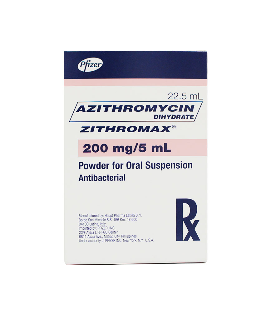 ZITHROMAX 200 mg/5 mlMédicaments - MBOAPHARMA